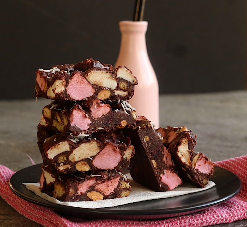 Chocolate Rocky Road | Tania's Kitchen