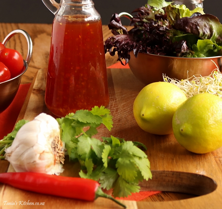 Caramelised Chilli, Garlic & Lime Dressing | Tania's Kitchen