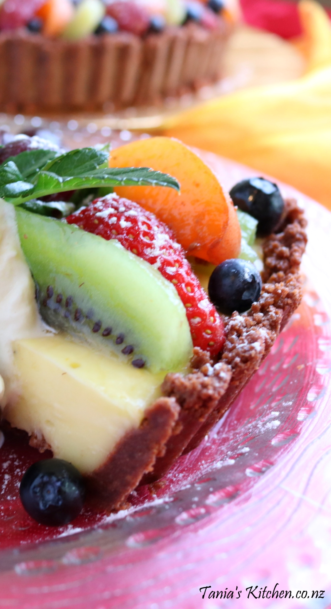 How To Make A Flan Biscuit Base | Tania's Kitchen